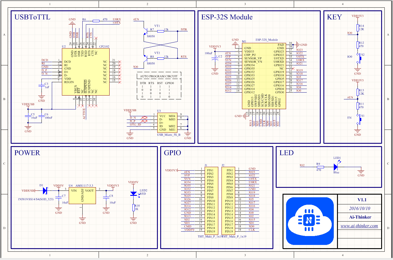 Esp32 Doit Schematic Esp32 Dev Schematic Esp32 Doit Schematic Esp32 Dev Schematic